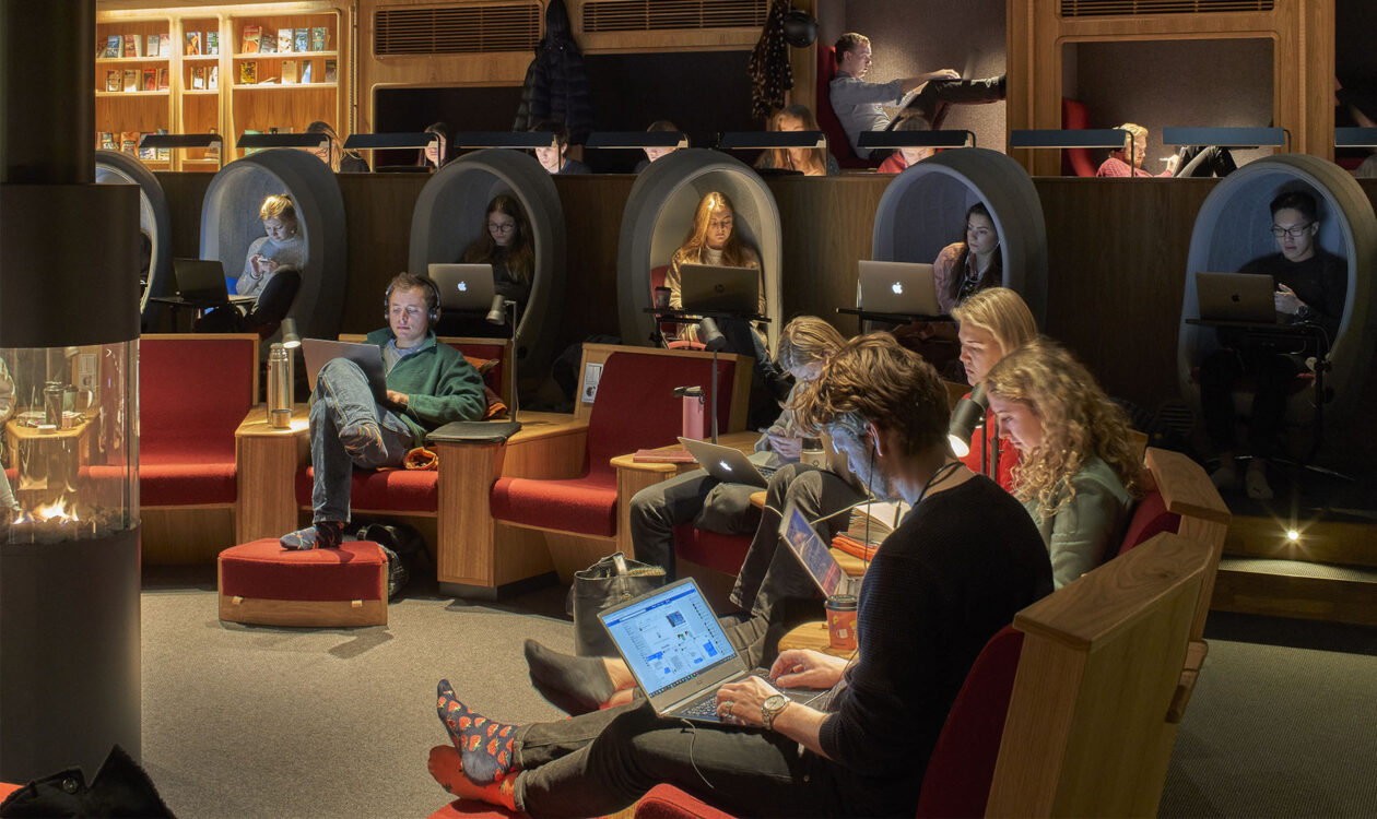 Läsesalar Ekonomikum, Uppsala universitet – Sweco Sverige
